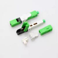 China SC APC/UPC Fast Connector for FTTH Field Assembly Fiber Optic Adapter in Network 3G for sale