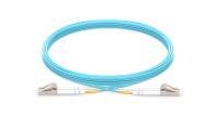 China LC Connector Fiber Optic Patch Cord for Multimode Fiber Types and Data Transmission for sale