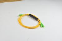 China 1x2 4 8 16 box PLC G657A1 0.9mm SCUPC Tapered Fiber Optic PLC Splitter for Directivity dB ≥55 for sale