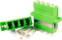 China SM MM 4 Port LC APC/UPC 4 Duplex Fiber Optical Adapter for Fiber Signal Transmission for sale