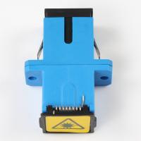 China SC APC SC UPC SX One-piecer Fiber Optic Adapter Without Flange for Signal Transmission for sale