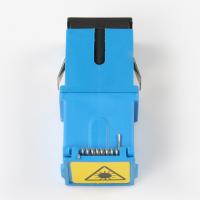 China SC APC SC UPC SX One-piecer Fiber Optic Adapter Without Flange for Signal Transmission for sale