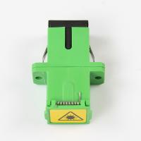 China SC APC SC UPC SX One-piecer Fiber Optic Adapter Without Flange for Signal Transmission for sale