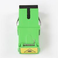China SC APC SC UPC SX One-piecer Fiber Optic Adapter Without Flange for Signal Transmission for sale