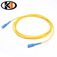 China 12 Year Fiber Optic Patch Cord for Telecommunication SC PC Upc Apc Optic Cable Patchcord for sale
