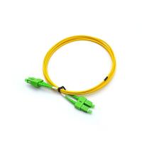 China Single Mode 9/125 Duplex SC/UPC-SC/UPC Outdoor Fiber Optic Patch Cord for Telecom for sale