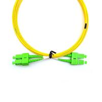 China Single Mode 9/125 Duplex SC/UPC-SC/UPC Outdoor Fiber Optic Patch Cord for Telecom for sale