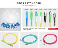 China Single Mode 9/125 Duplex SC/UPC-SC/UPC Outdoor Fiber Optic Patch Cord for Telecom for sale