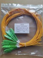 China ST UPC to ST UPC Single Mode PVC 3.0mm LSZH Fiber Optic Patch Cord for High Bandwidth for sale