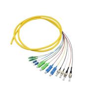 China ST UPC to ST UPC Single Mode PVC 3.0mm LSZH Fiber Optic Patch Cord for High Bandwidth for sale