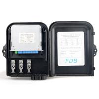 China FTTH Waterproof 8core Nap ftth FDB fiber distribution box for seamless communication for sale