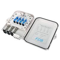 China FTTH Waterproof 8core Nap ftth FDB fiber distribution box for seamless communication for sale