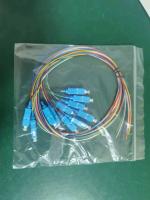 China Outlet 0.9mm LSZH Fiber Optic Pigtails 12Cords 1.5 2.0 3.0 Insertion Loss ≤0.3dB 3 for sale