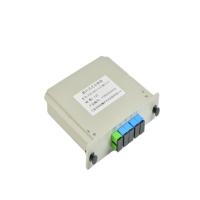 China Temperature Stability Low PDL Fiber Cassette Module 1*4 with SC FC LC ST Connector Type for sale