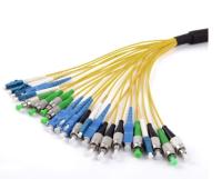 China Telecommunication Fiber Optic Printer Jumper with SC-SC Connectors and Tail Cable for sale