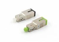 China 4G Network Fiber Signal Transmission SC APC to SC UPC Hybrid Adapter for Data Transfer for sale
