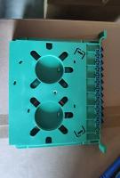 China 12 Core Small Splice Tray for FTTX ODB NAP FTTH Plastic Fiber Optic Splice Cable Tray for sale