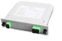 China Customized G657 Fiber Type 2x1 Card Splitter 1*2 for 4G Network Fiber Optic Cabinet for sale