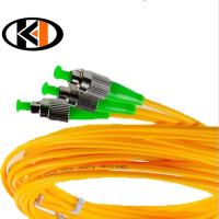 China SC FC ST LC UPC Fiber Optic Patch Cord 3.0mm Simplex OM3 OM4 LC for Telecom Equipment for sale