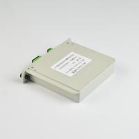 China ODF 1-2 Fiber SC APC Plug-in Cassette PLC Splitter 1-2 with 2/4/6/8/16/32/64 Fibers for sale