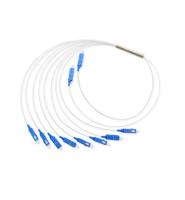 China Fiber Splitter 0.9mm 1*3 1*5 1*6 1*7 2*4 2*32 Ways SC/UPC SC/APC Connector Splitter 2*1 for sale