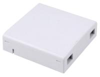 China 4g Network Fiber Optic Outlet in Compact 100.5*85*29mm Dimension for Telecommunication for sale