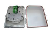 China 2 Port Splitter Fiber Optic Terminal Box for Normal Cable Entries Easy Installation for sale