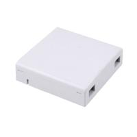 China 2 Port Splitter Fiber Optic Terminal Box for Normal Cable Entries Easy Installation for sale