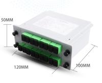 China Fiber Signal Transmission PLC Splitter 1x16 LGX SC APC UPC for Space-Saving Solution for sale