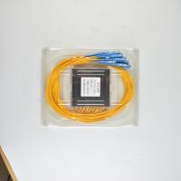 China 3- Network Fiber Optic PLC Splitter 1x4 2x8 16x32 ABS Module Box Passive Optical Connector for sale