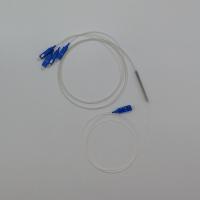 China LC Connector Mini Module Steel Tube Type 1*4 PLC Splitter for Fiber Signal Transmission for sale