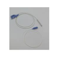 China LC Connector Mini Module Steel Tube Type 1*4 PLC Splitter for Fiber Signal Transmission for sale