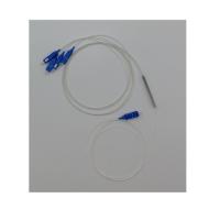 China LC Connector Mini Module Steel Tube Type 1*4 PLC Splitter for Fiber Signal Transmission for sale