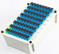 China Return Loss dB ≥50 Fiber Optic Splitter Cassette PLC 1x64 SC UPC for Performance for sale