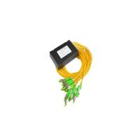China 3 1x2 1x4 1x8 1x16 Fiber Optic Steel Tube Cable Mini/LGX/ABS Optical Fiber Ratio Optical Coupler Fiber PLC Splitter for sale