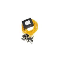China 3 1x2 1x4 1x8 1x16 Fiber Optic Steel Tube Cable Mini/LGX/ABS Optical Fiber Ratio Optical Coupler Fiber PLC Splitter for sale