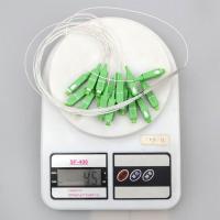 China 1x8 Fiber Optic Splitter in Stainless Tube Closure for 1260-1650nm Operating Wavelength for sale