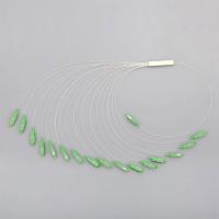 China 1x8 Fiber Optic Splitter in Stainless Tube Closure for 1260-1650nm Operating Wavelength for sale
