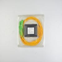 China Network PLC Splitter SC/APC ABS Box Singlemode Fiber Optical Splitter SC/UPC PCL Splitter for sale