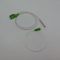 China Telecommunication PLC Splitter 1 2 Mini Differential Fiber Optic Fiber Steel Tube Connector for sale