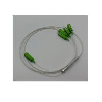 China Telecommunication PLC Splitter 1 2 Mini Differential Fiber Optic Fiber Steel Tube Connector for sale