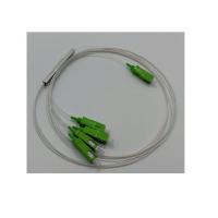 China Telecommunication PLC Splitter 1 2 Mini Differential Fiber Optic Fiber Steel Tube Connector for sale