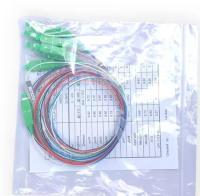 China FTTH Mini Steel Tube Splitter Fiber Optic Micro 1*8 SC APC MINI 1m 1.5m PLC Splitter for sale