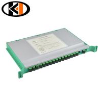 China Optical Fiber PLC 1*8 1*16 SC/APC Tray Assembly Type Fiber Optical Splitter for sale