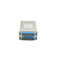 China 16 Core PLC Splitter Cassette Type Universal 1x24 Splitter with FC ST LC SC Connector for sale