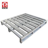 China Torin DZ454	Metal Tray Steel Four-way Fork	metal Pallet	wire Mesh Pallet Container for sale