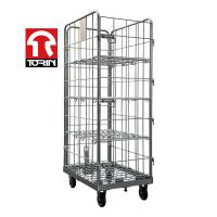 China Torin SWK1042 Hot Selling High-quality Roll Cage Containers, Steel Cargo Storage Roll Containers, Roll Container Handcarts for sale