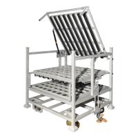China Torin LK40  Automobile Special Material Transportation Accessories Rack Roll Cart Wire Mesh Pallet Container for sale