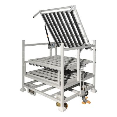 China Torin LK40  Automobile Special Material Transportation Accessories Rack Roll Cart Wire Mesh Pallet Container for sale
