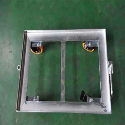 China Torin DZ27 Double Stainless Steel Trolley Portable Dining Car Handcar  Tindustrial Rolling Cart for sale